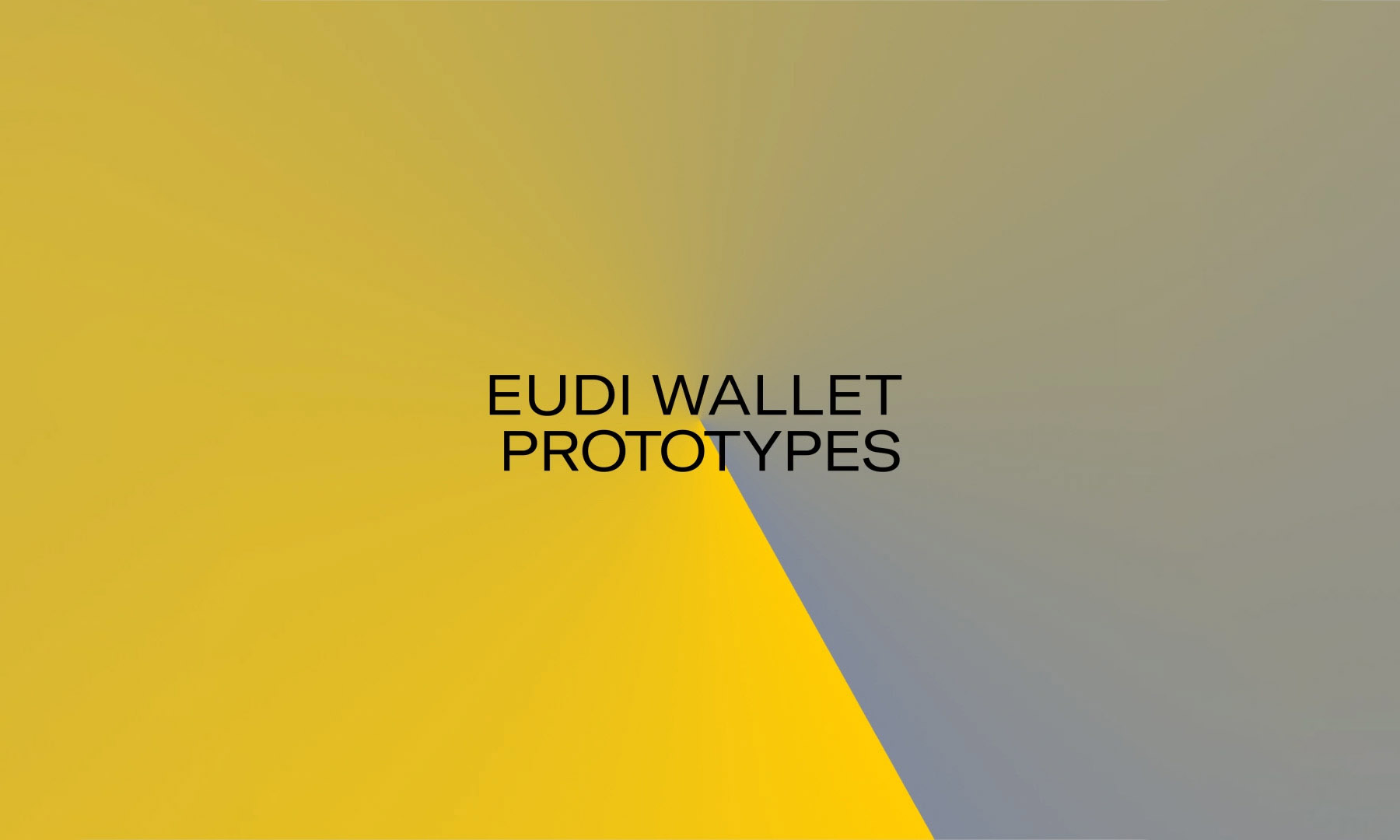SPRIND | EUDI WALLET Prototypes